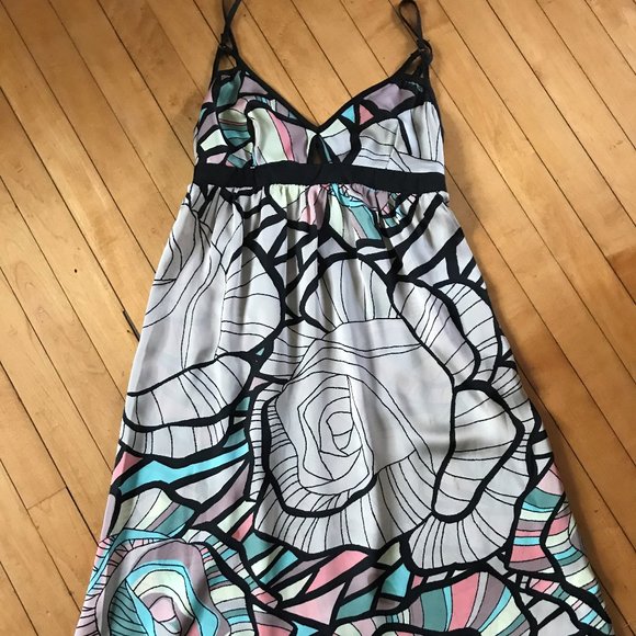 Dresses | Colorful Silky Sundress | Poshmark